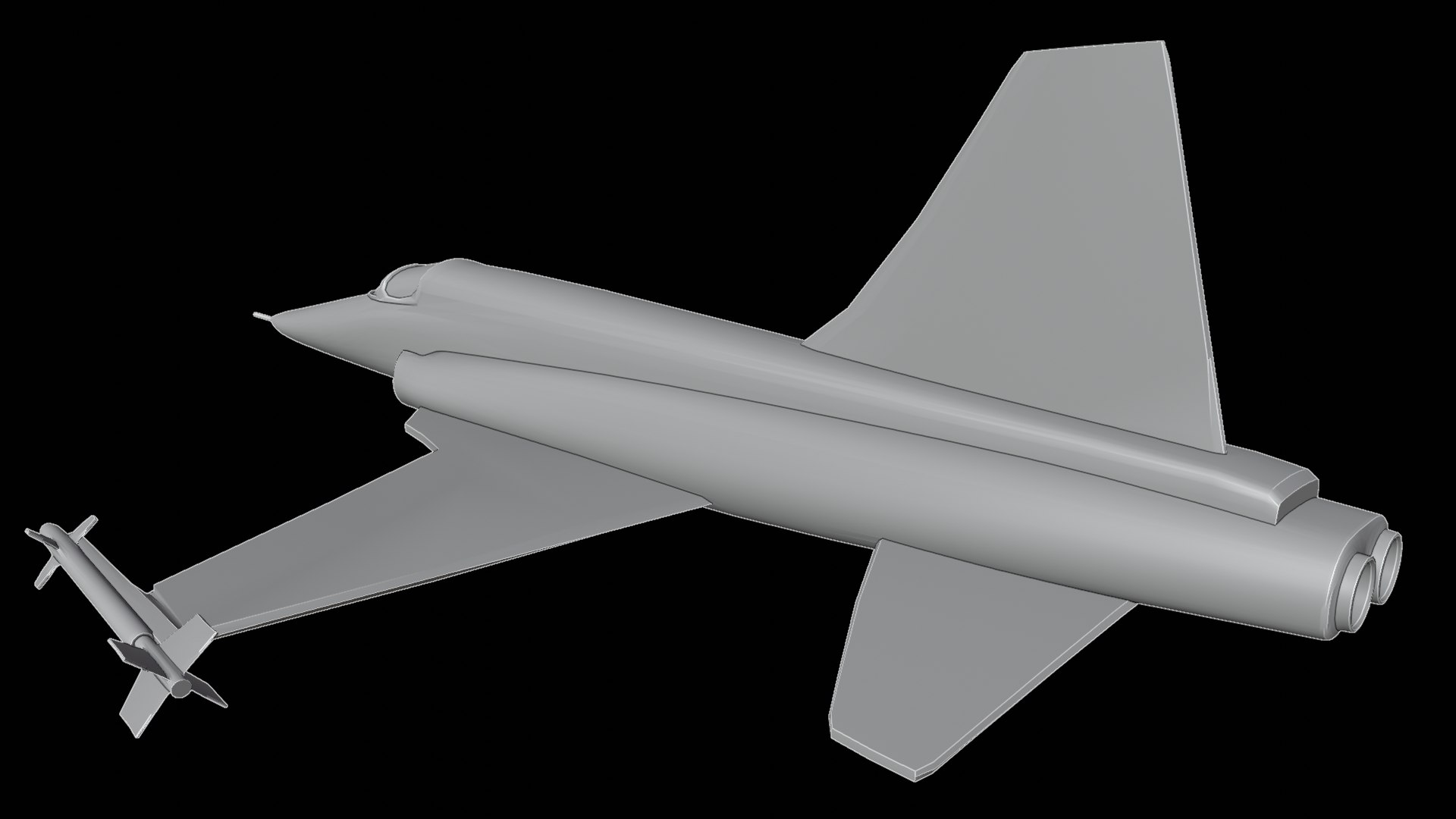 3D Modern Fighter Jet - Northrop F-5 Freedom Fighter Model - TurboSquid ...