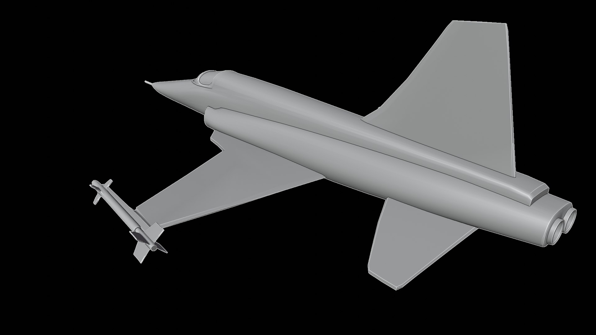 3D Modern Fighter Jet - Northrop F-5 Freedom Fighter Model - TurboSquid ...