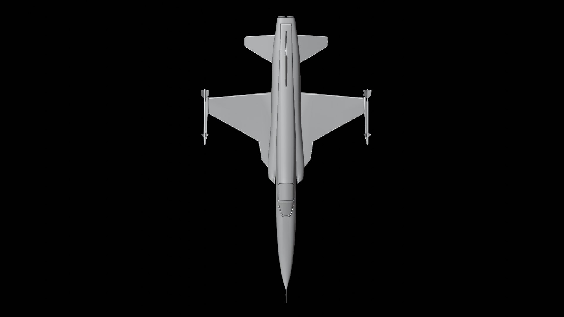 3D Modern Fighter Jet - Northrop F-5 Freedom Fighter Model - TurboSquid ...