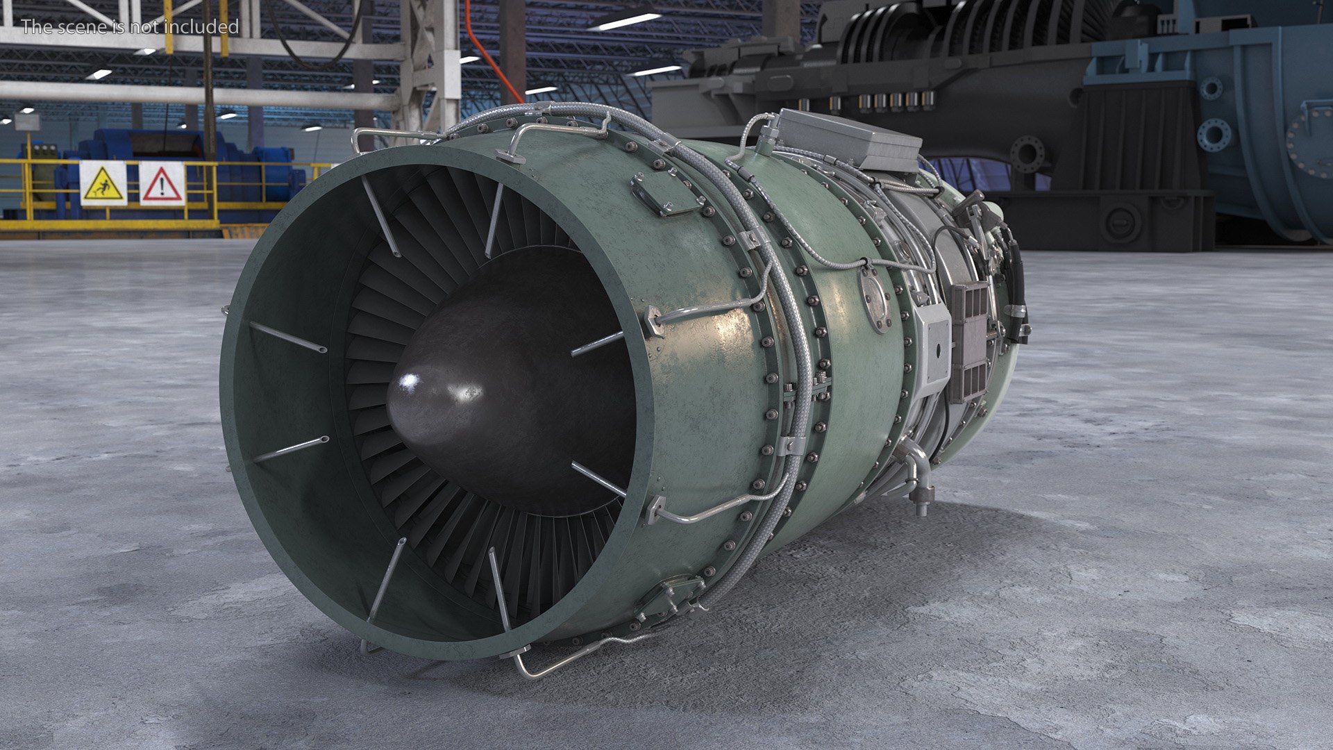 3D Jet Engine - TurboSquid 2349392