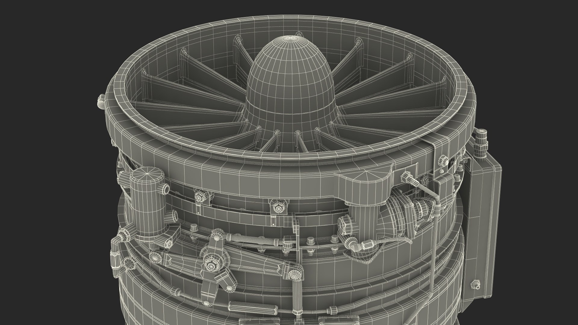 3D Jet Engine - TurboSquid 2349392