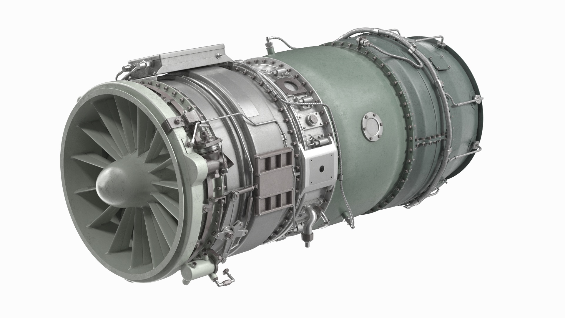 3D Jet Engine - TurboSquid 2349392