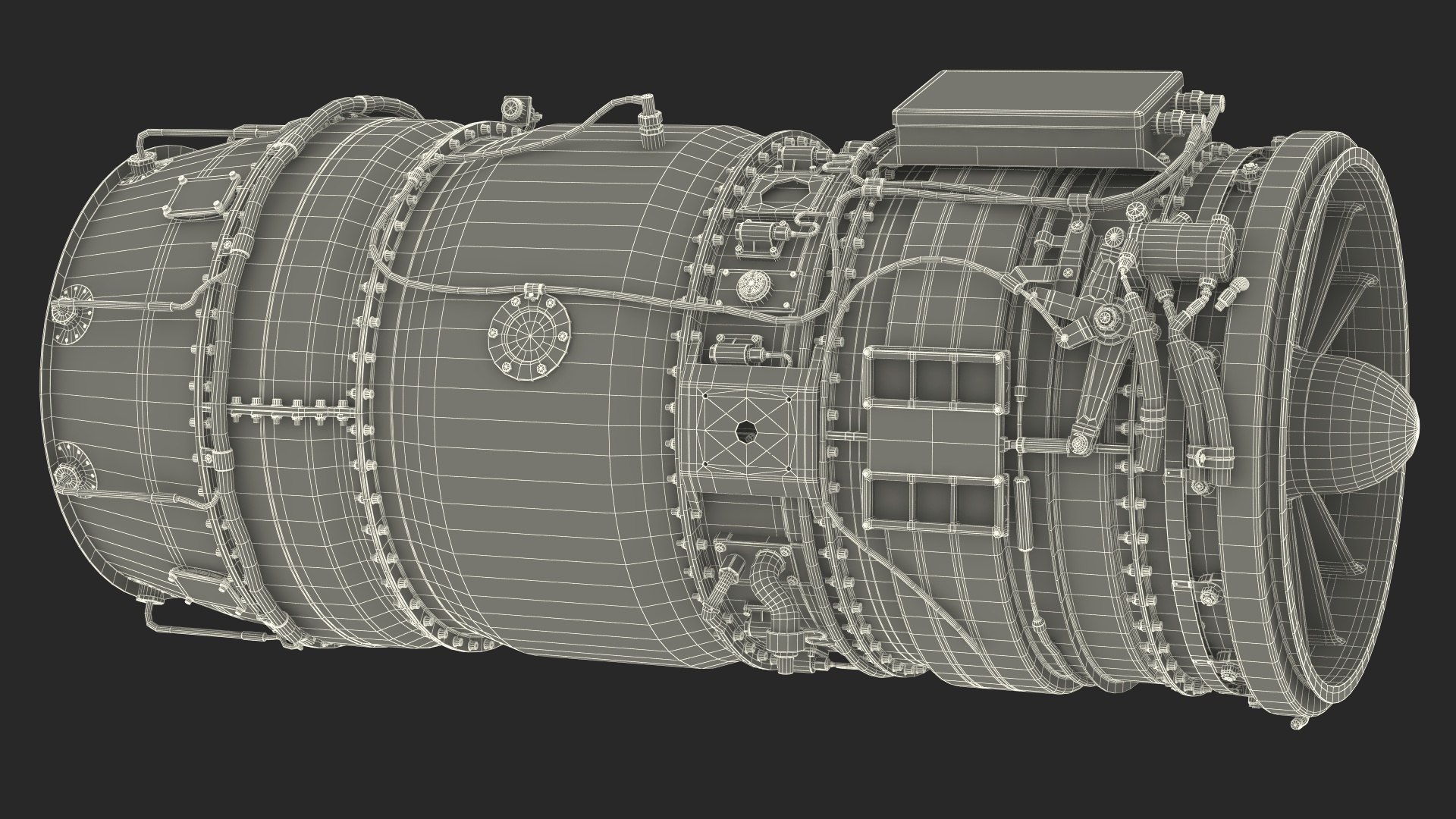 3D Jet Engine - TurboSquid 2349392