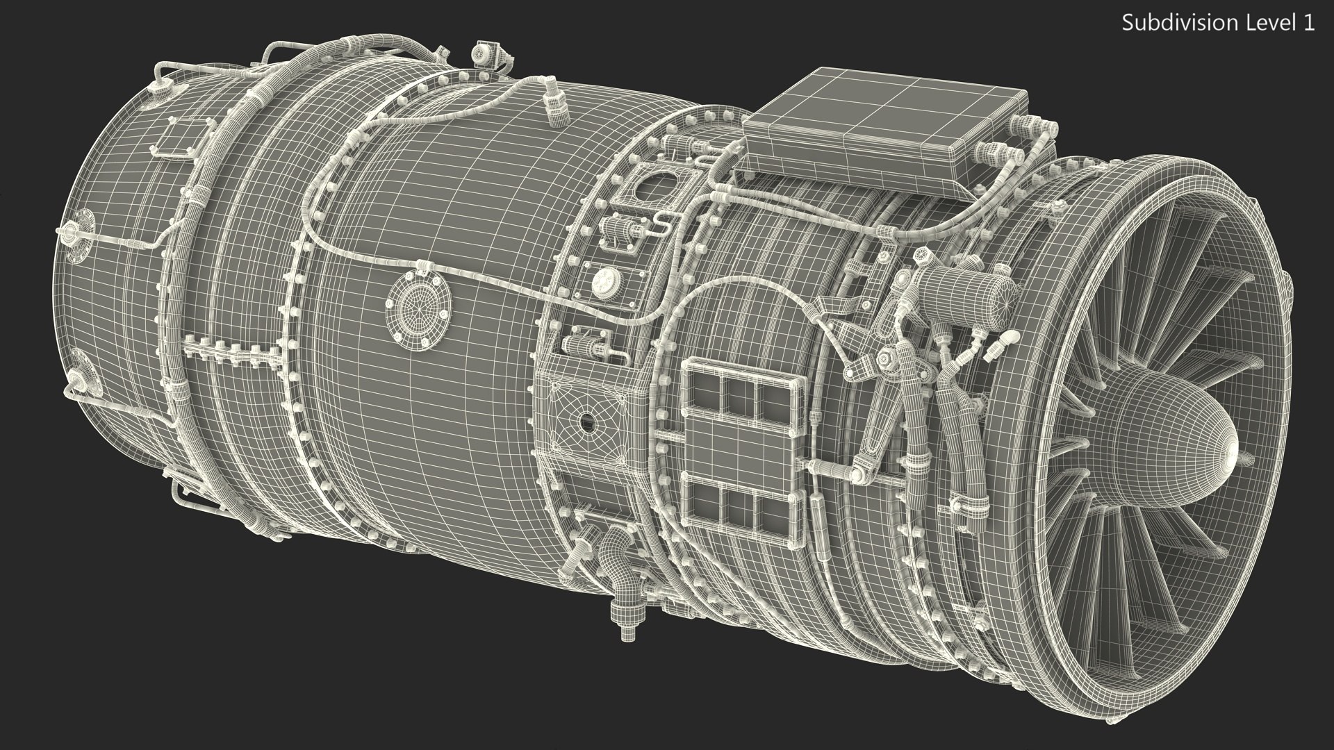 3D Jet Engine - TurboSquid 2349392