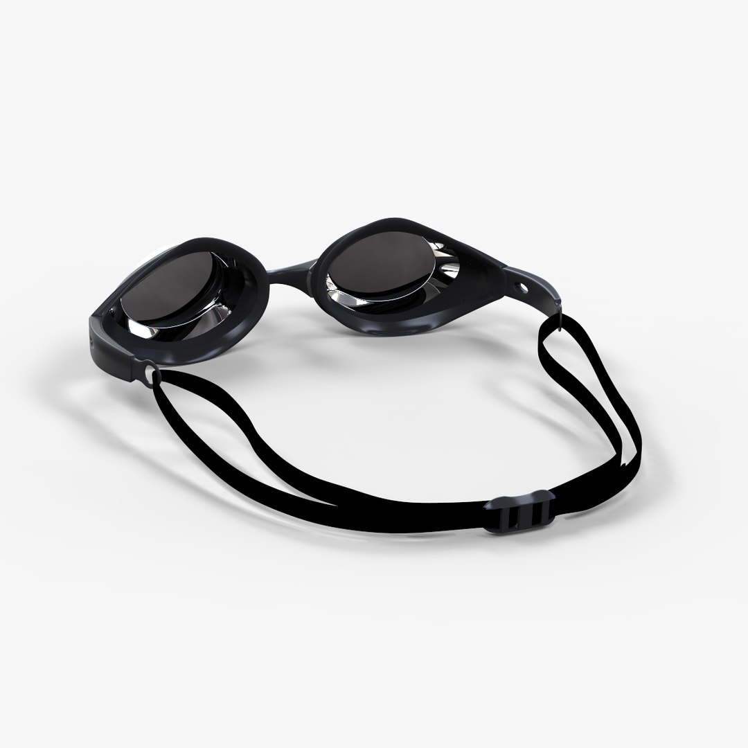 Swimmer Glasses Posed 3d C4d