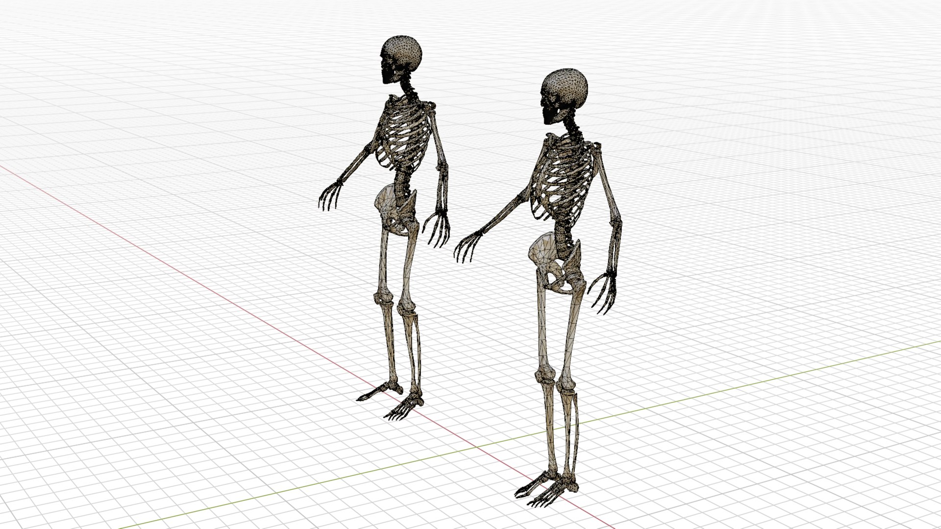 3D Human Skeleton - TurboSquid 2255171