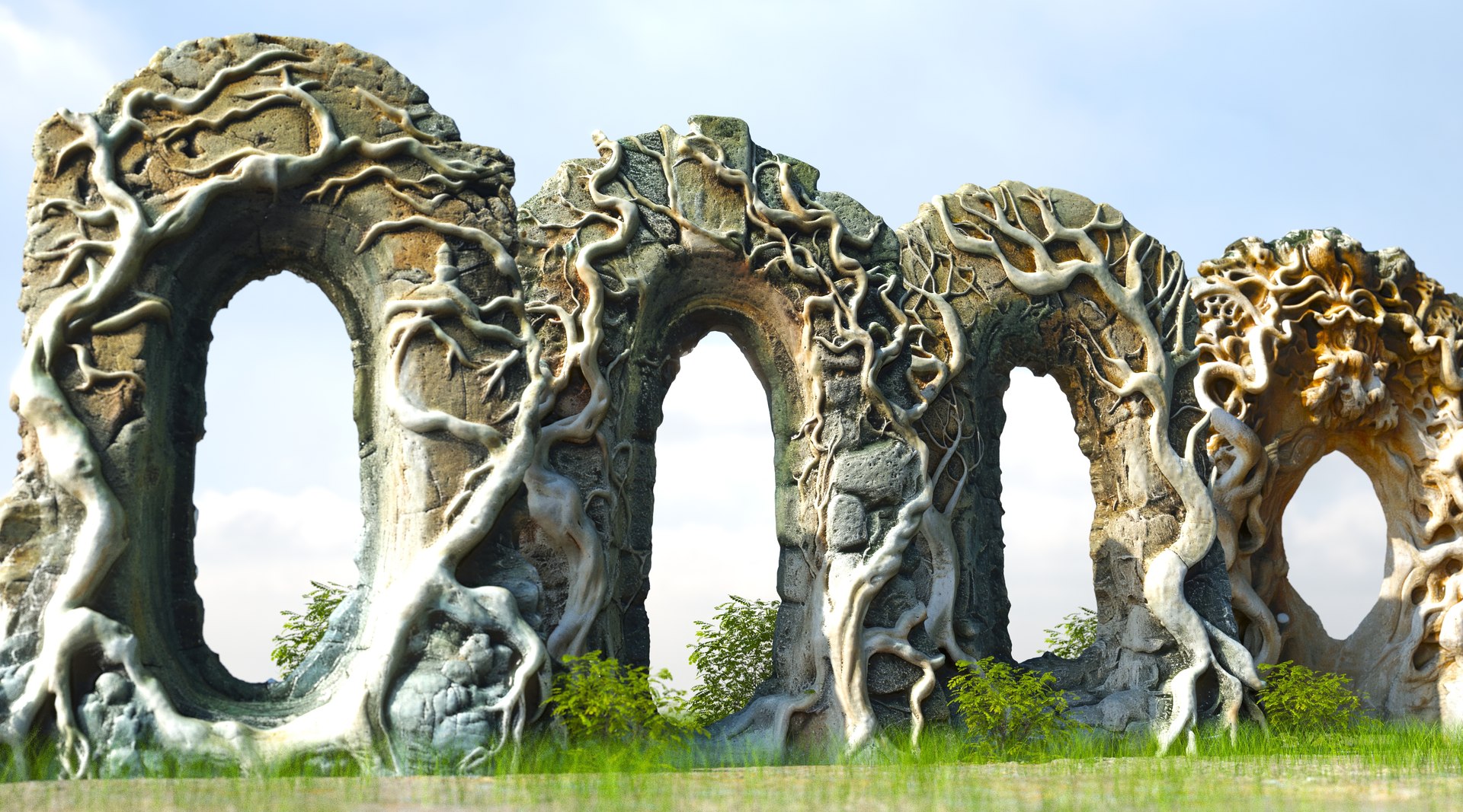 3D Classical Gate Pack - TurboSquid 2183419