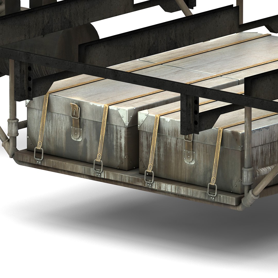 3d model train chassis