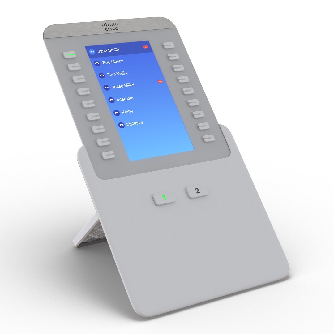 cisco 8800 expansion module 3d model