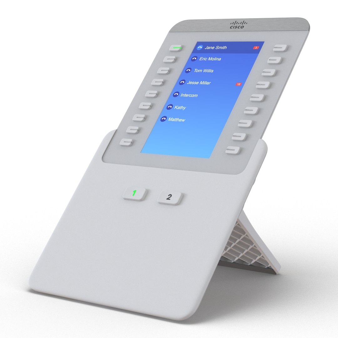 cisco 8800 expansion module 3d model