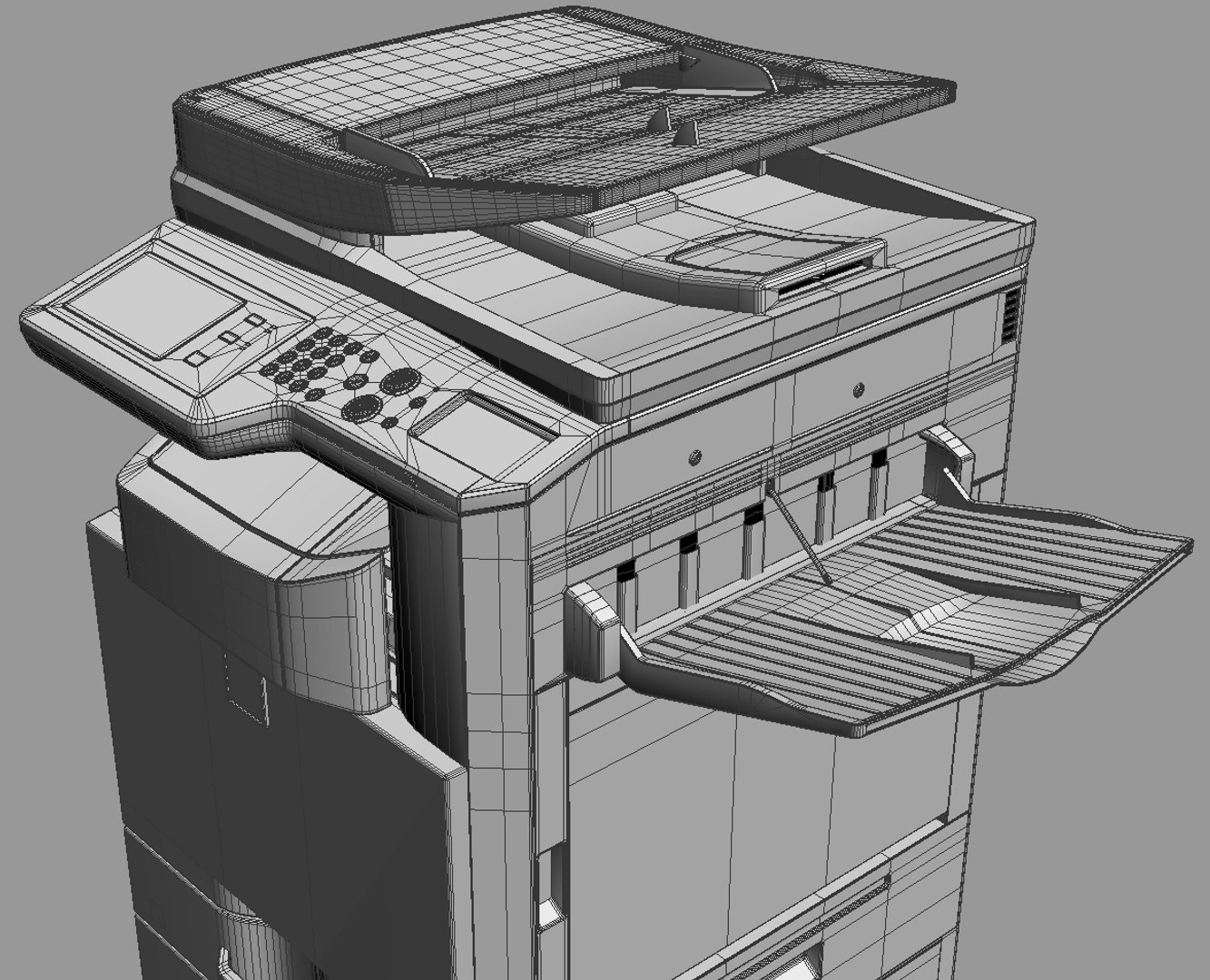 mfp sharp mx-2310u 3d model
