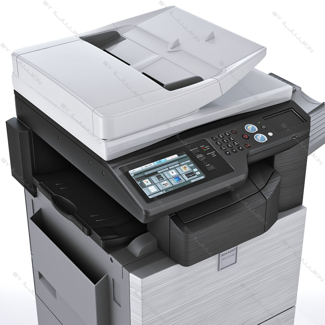 mfp sharp mx-2310u 3d model