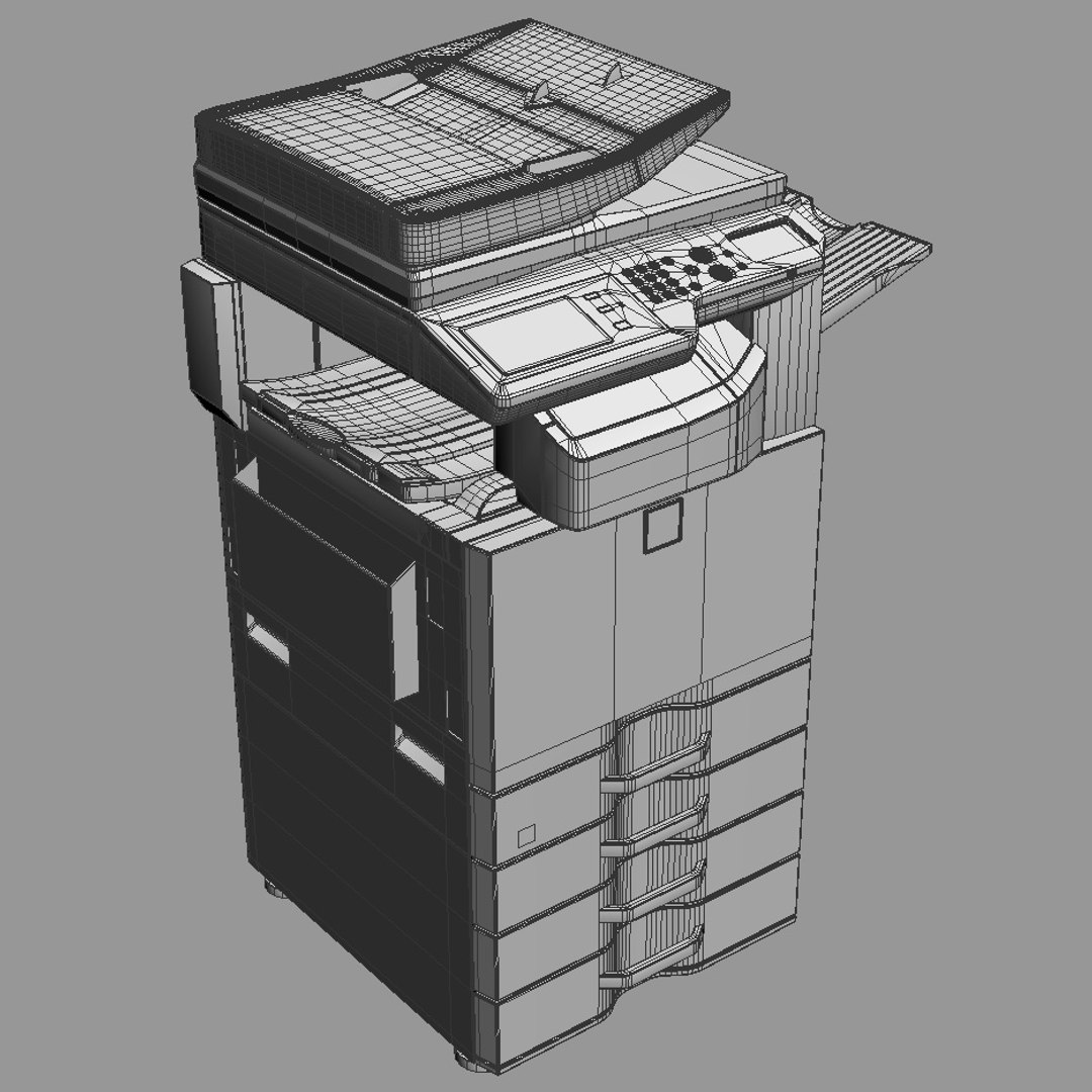 mfp sharp mx-2310u 3d model