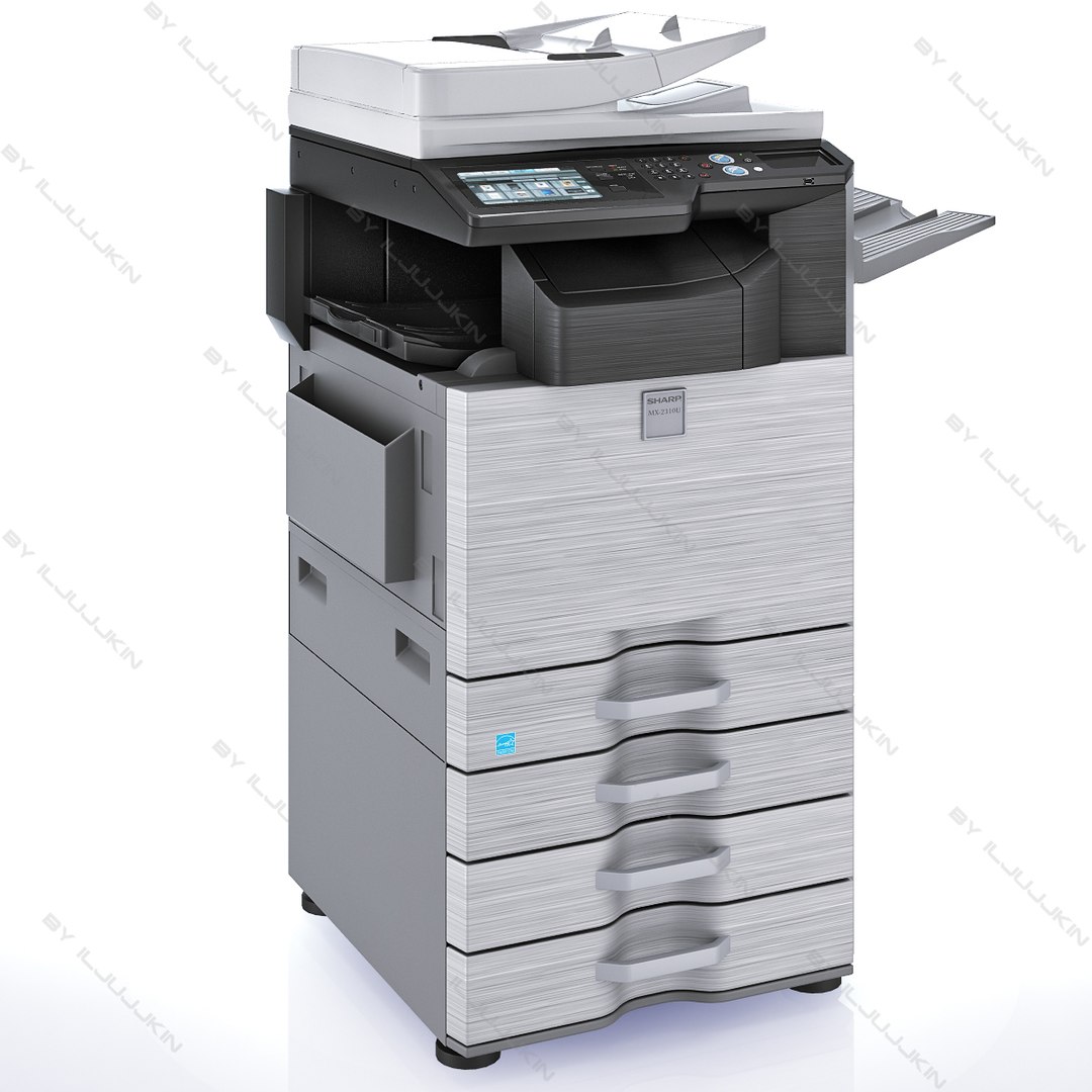 Mfp Sharp Mx-2310u 3d Model