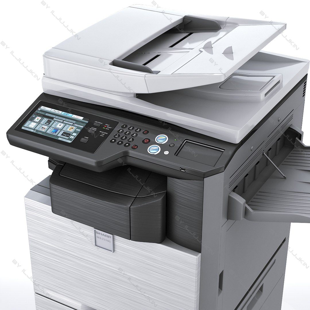 Mfp Sharp Mx-2310u 3d Model