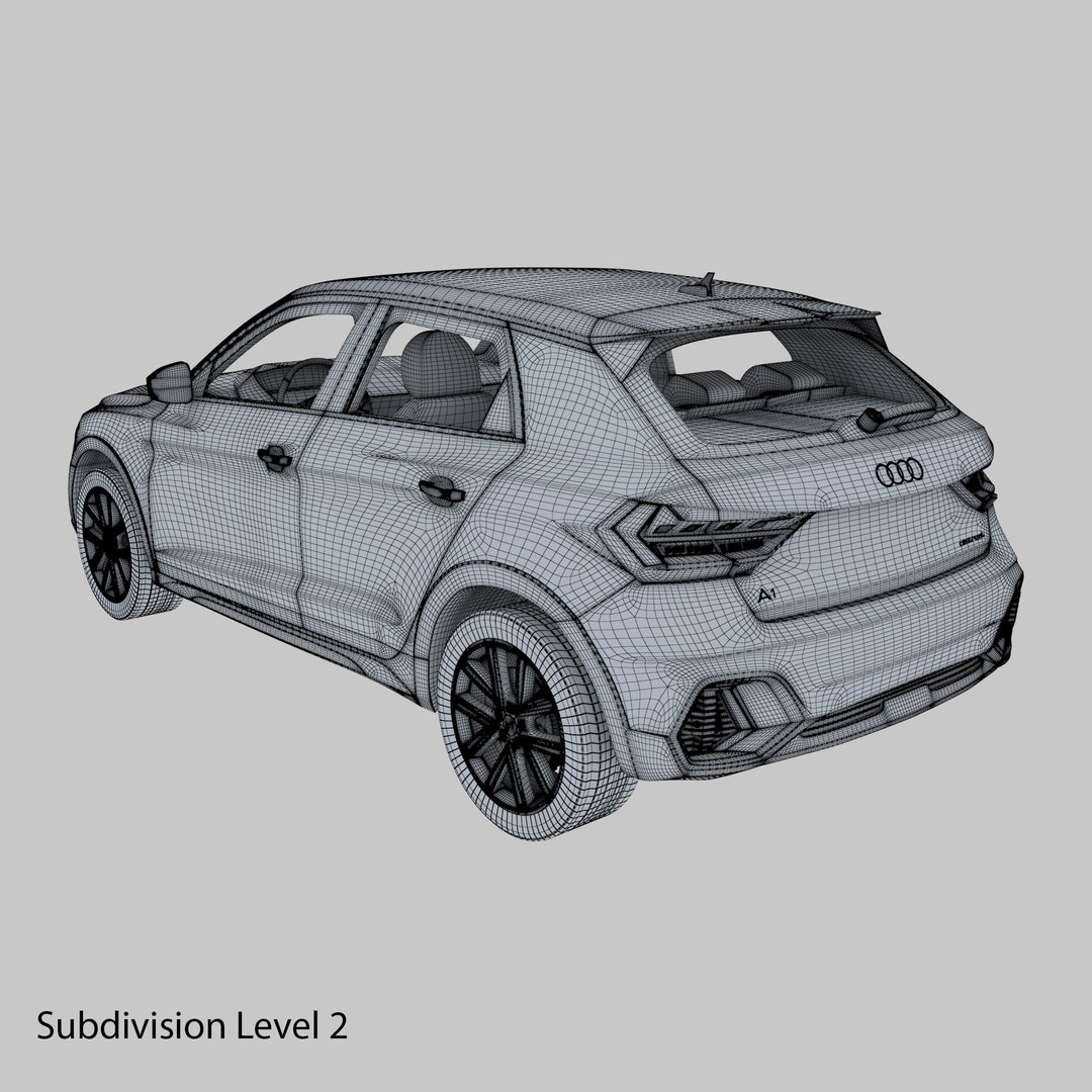 3D Audi A1 Allstreet 2020 - TurboSquid 2004042