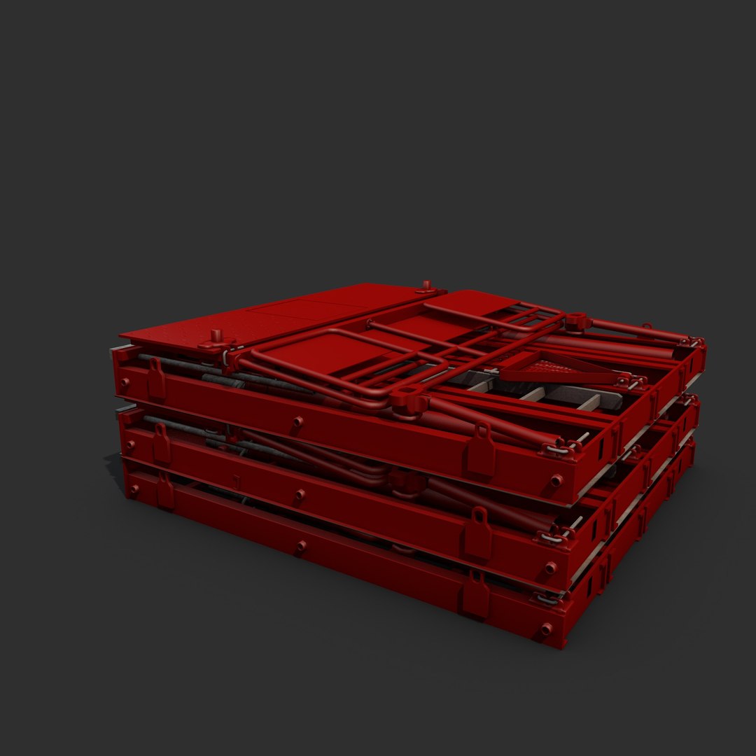 Form Panel Stuff 3d Model