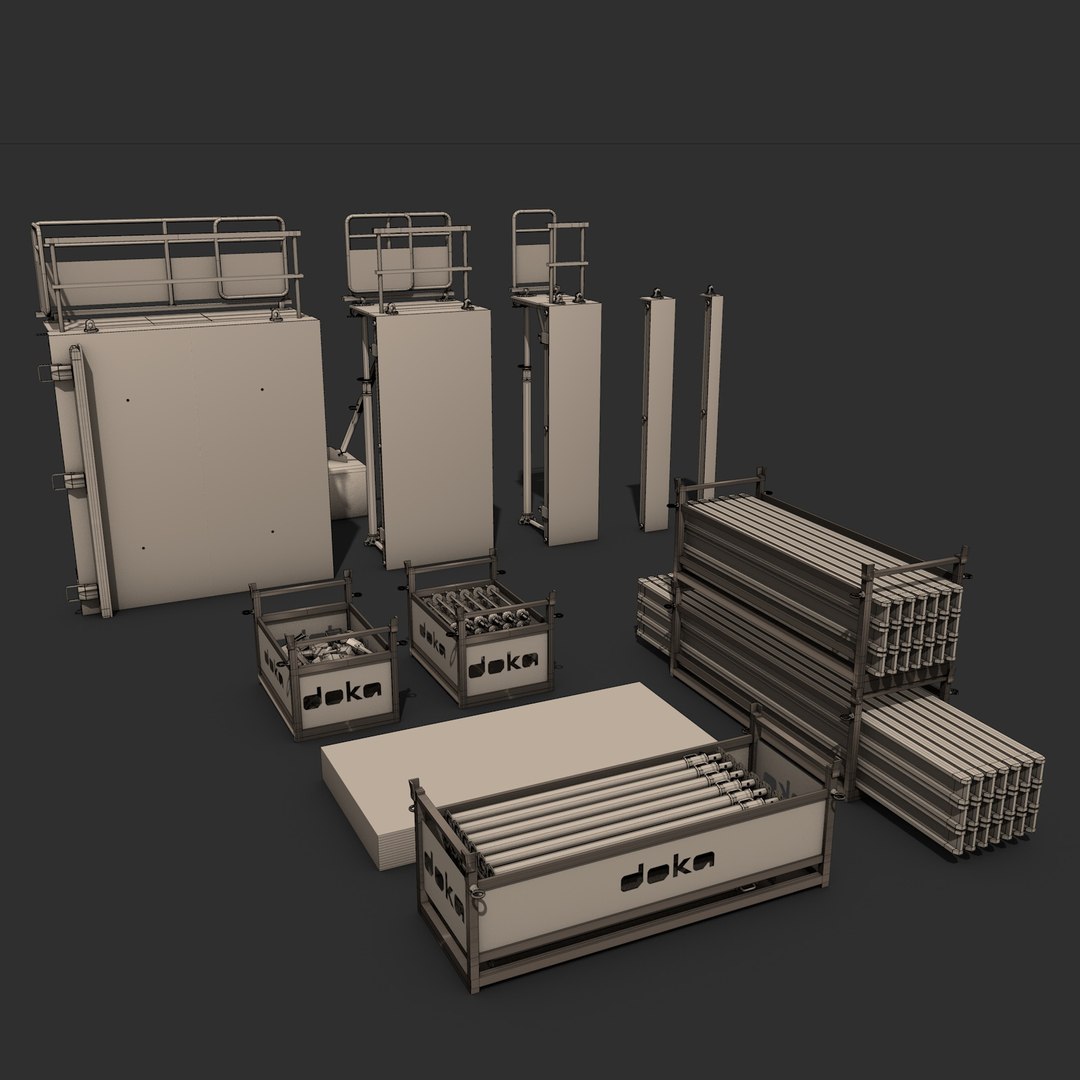 Form Panel Stuff 3d Model