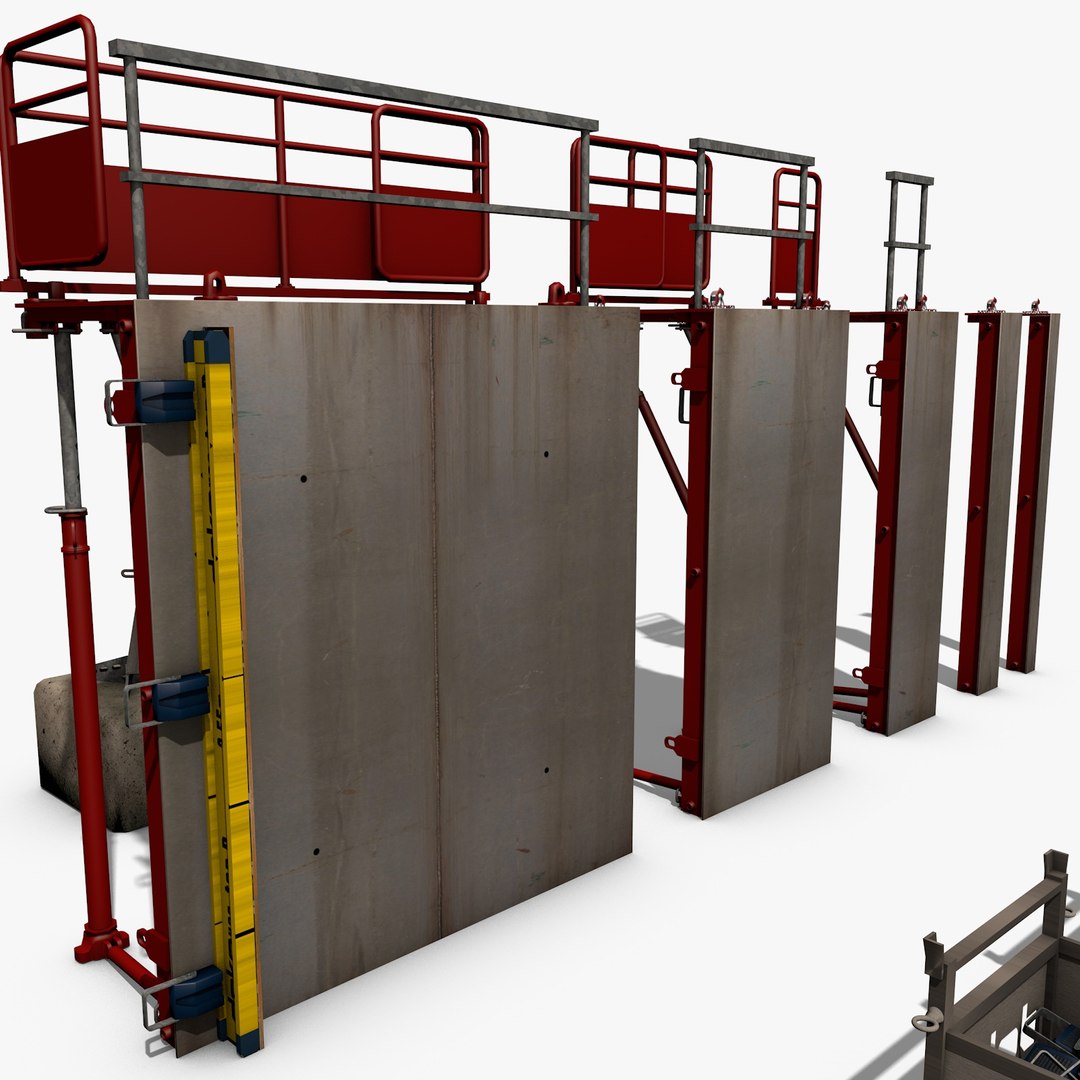 Form Panel Stuff 3d Model