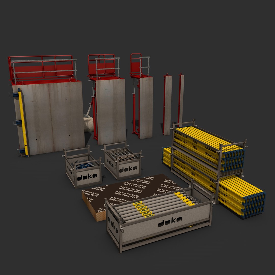 Form Panel Stuff 3d Model