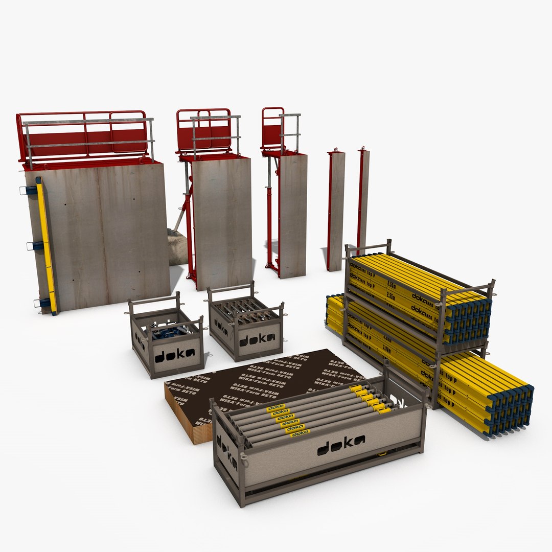 Form Panel Stuff 3d Model