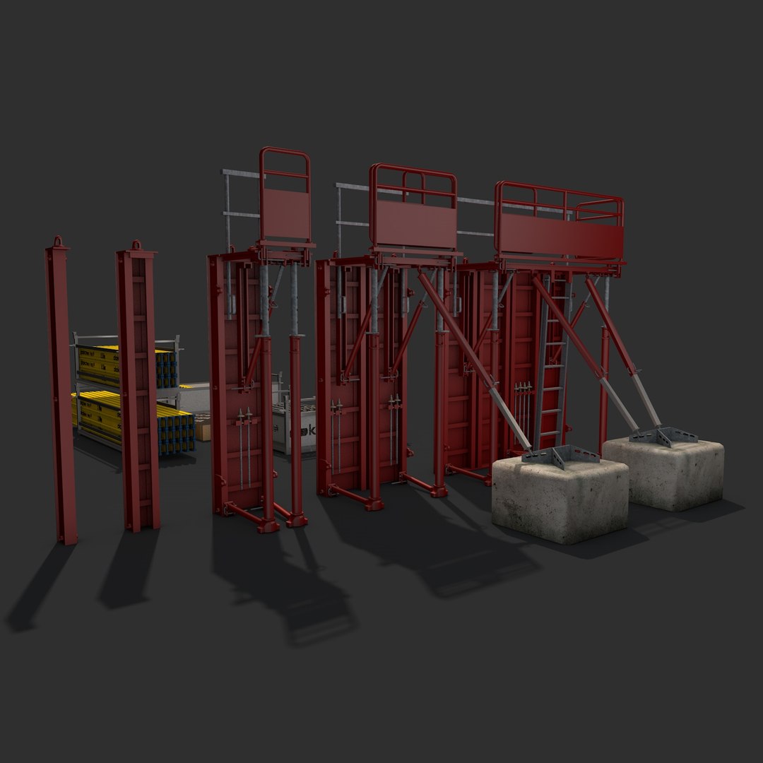 Form Panel Stuff 3d Model