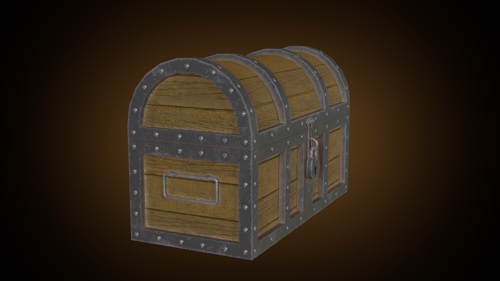 Chest Low-poly Game-ready 3D Model - TurboSquid 1870453