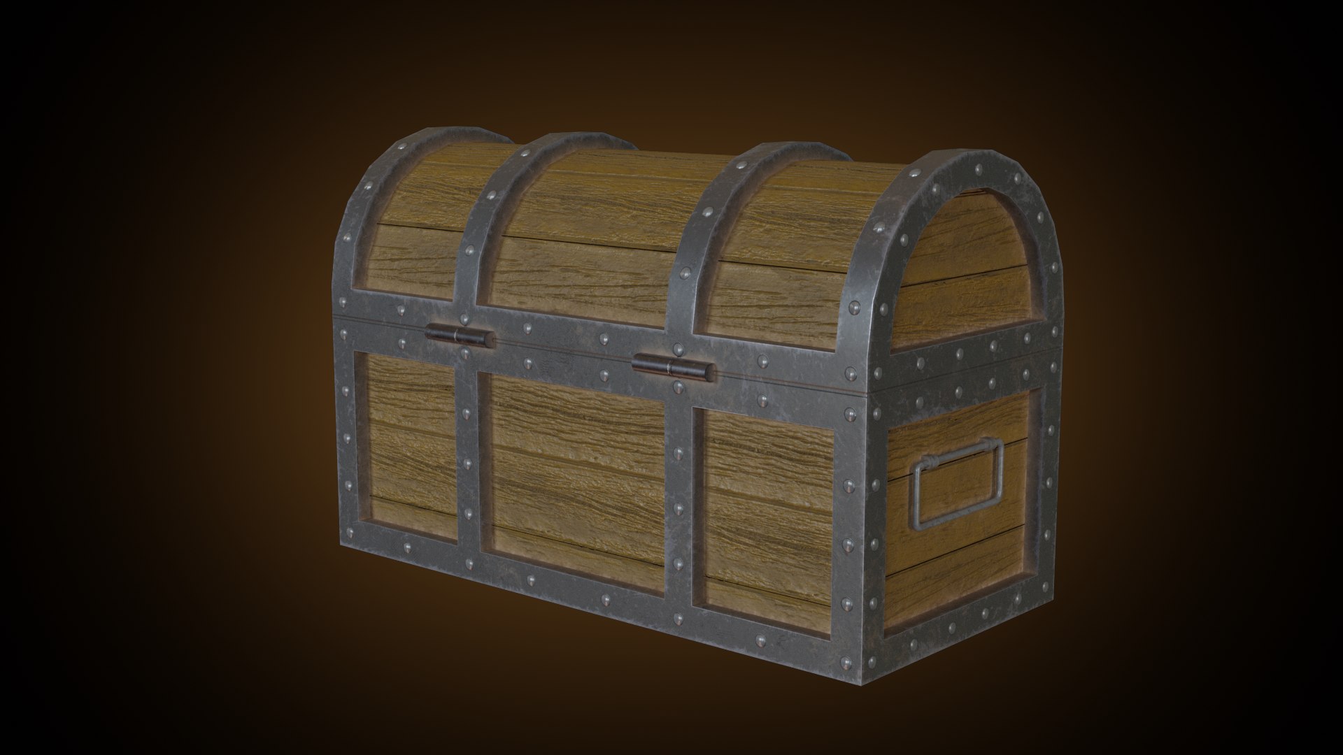 Chest Low-poly Game-ready 3D Model - TurboSquid 1870453