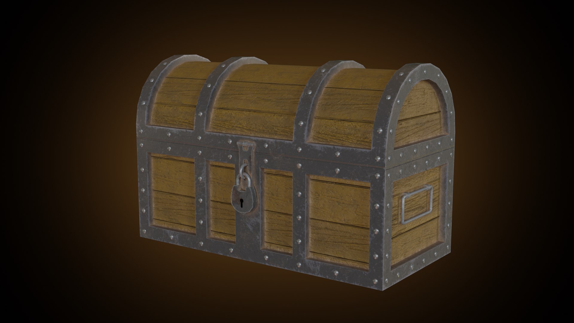 Chest Low-poly Game-ready 3D Model - TurboSquid 1870453