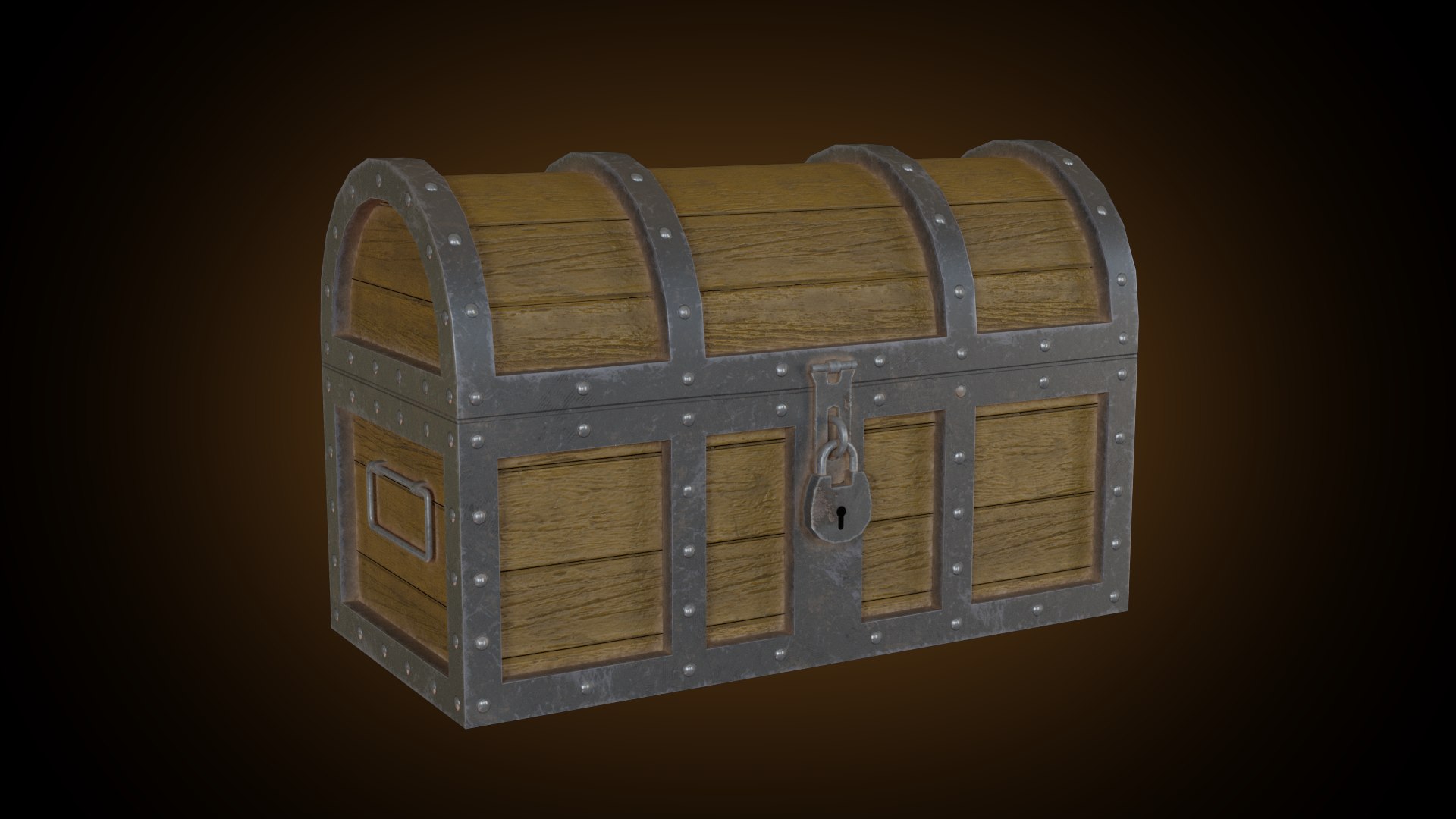 Chest Low-poly Game-ready 3D Model - TurboSquid 1870453