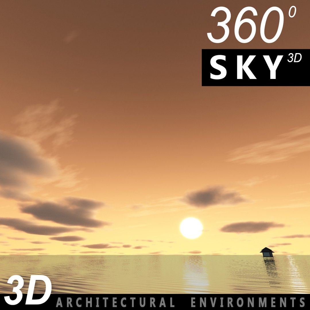 3d sky clouds