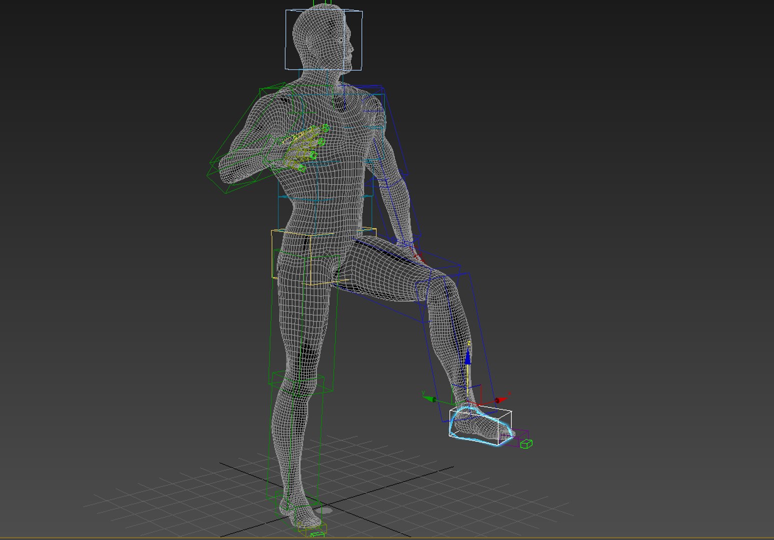 Rigged male model - TurboSquid 1194337