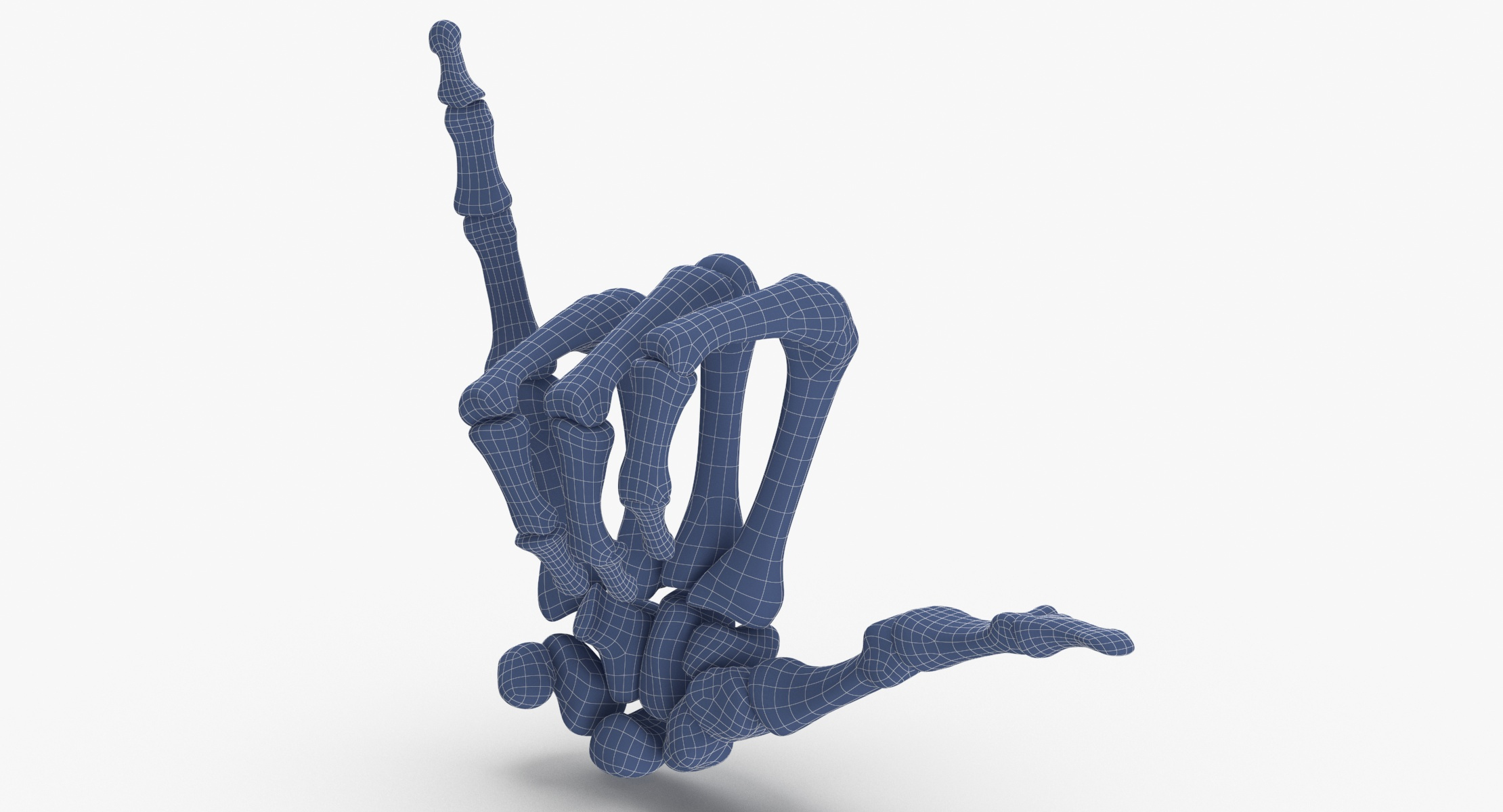 3D real human hand bones - TurboSquid 1614331