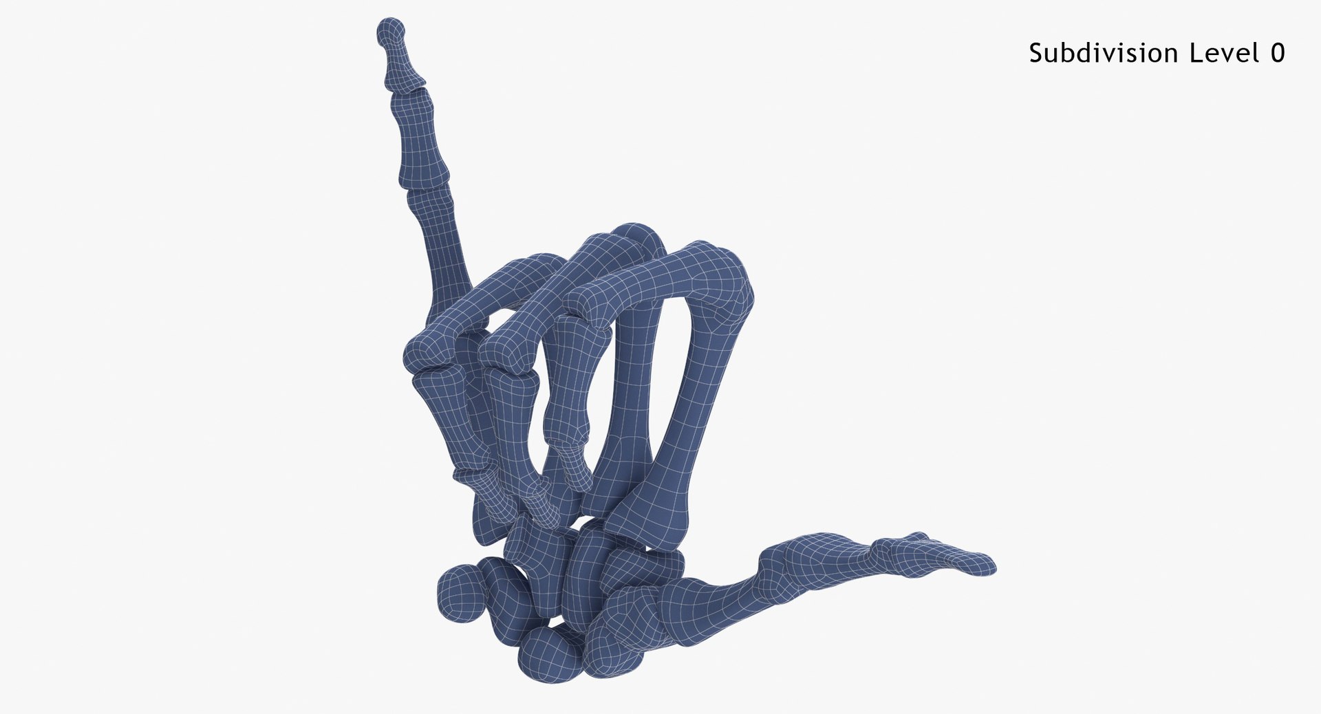 3D Real Human Hand Bones - TurboSquid 1614331