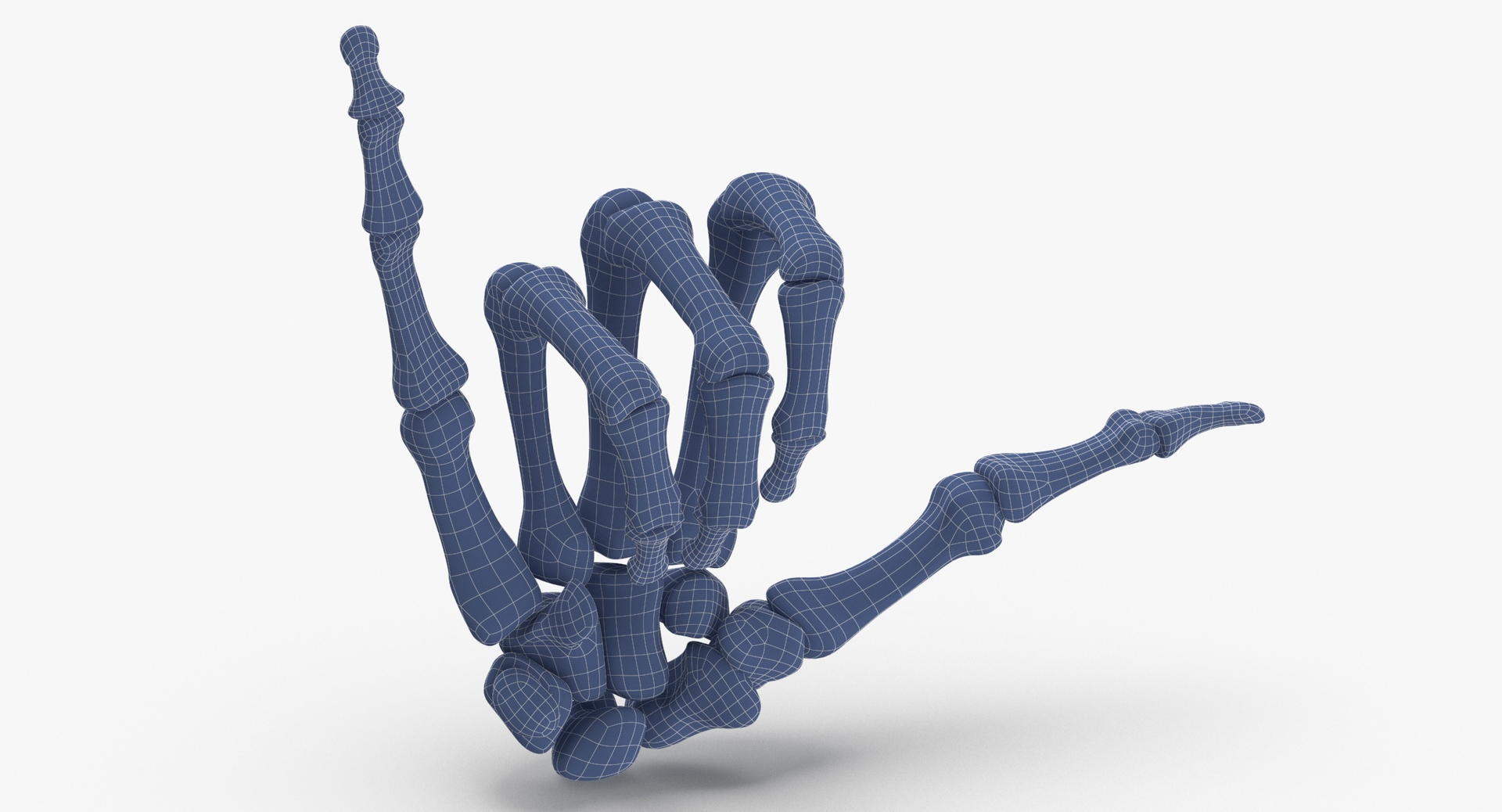 3D real human hand bones - TurboSquid 1614331