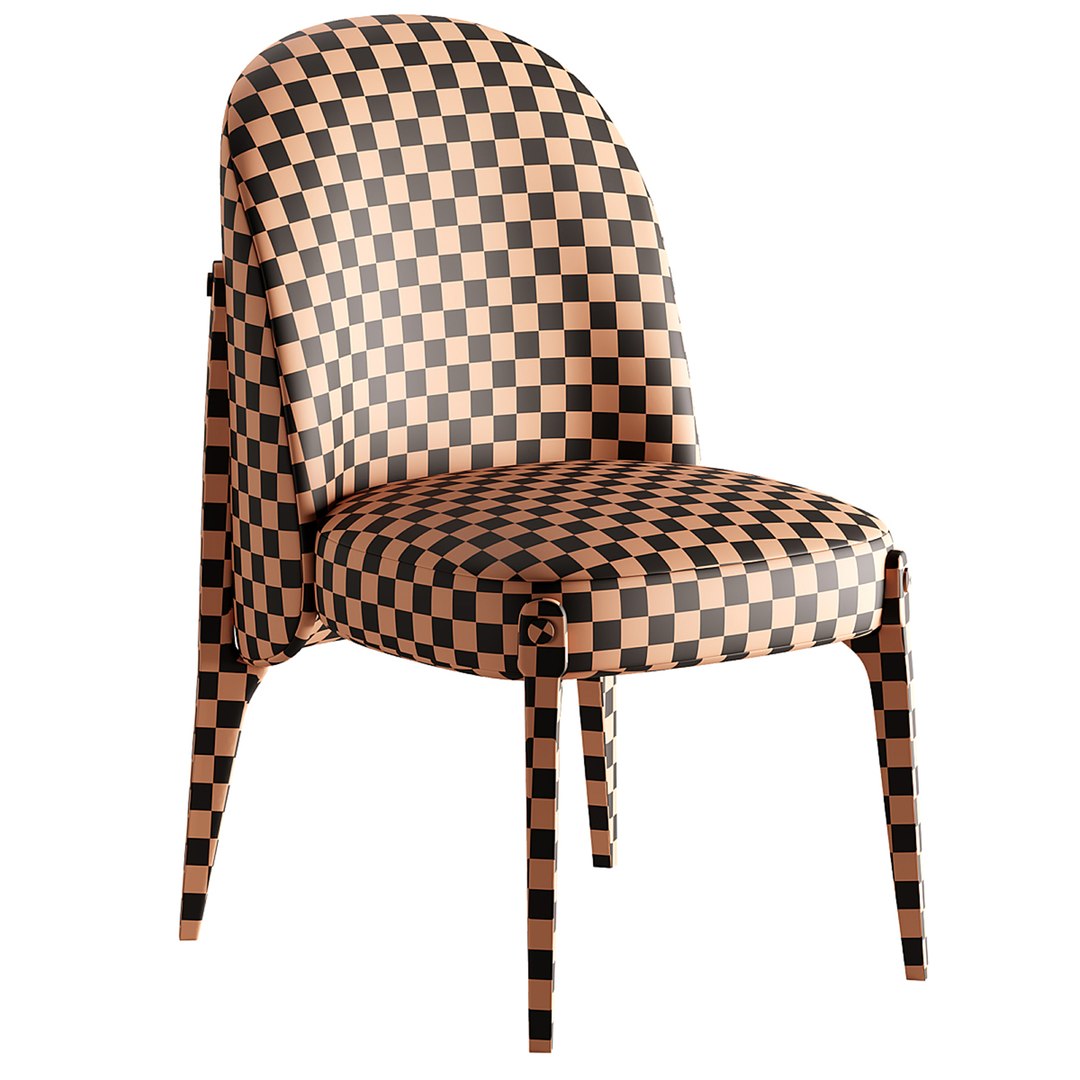 3d Ames Dining Chair Turbosquid 2215716