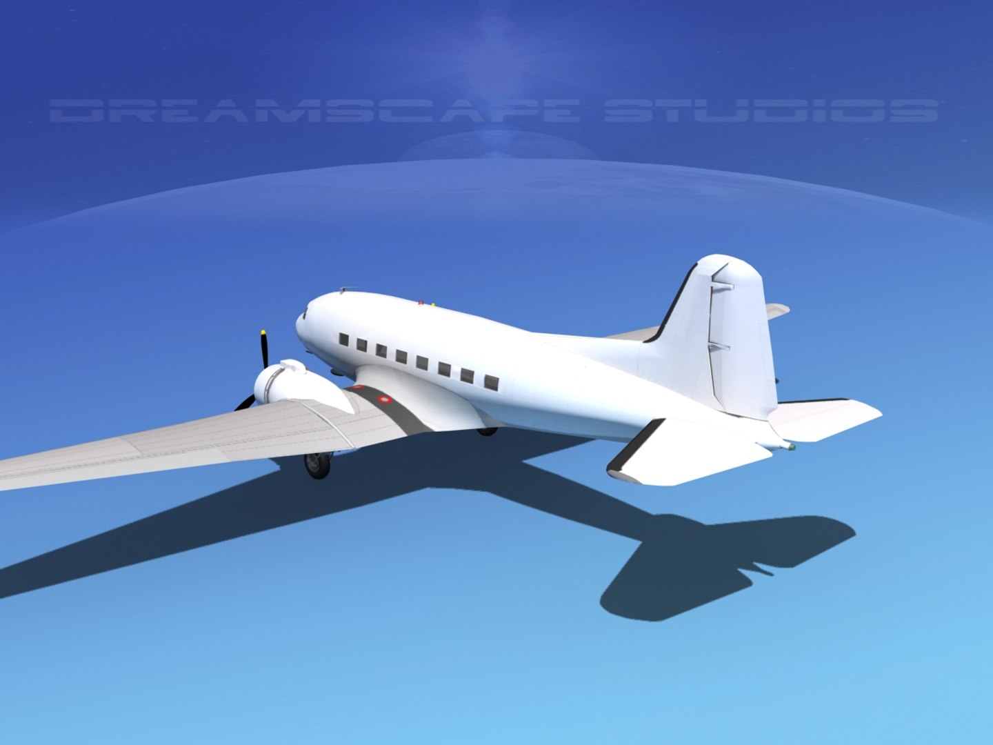 Dc-3 Douglas Dxf
