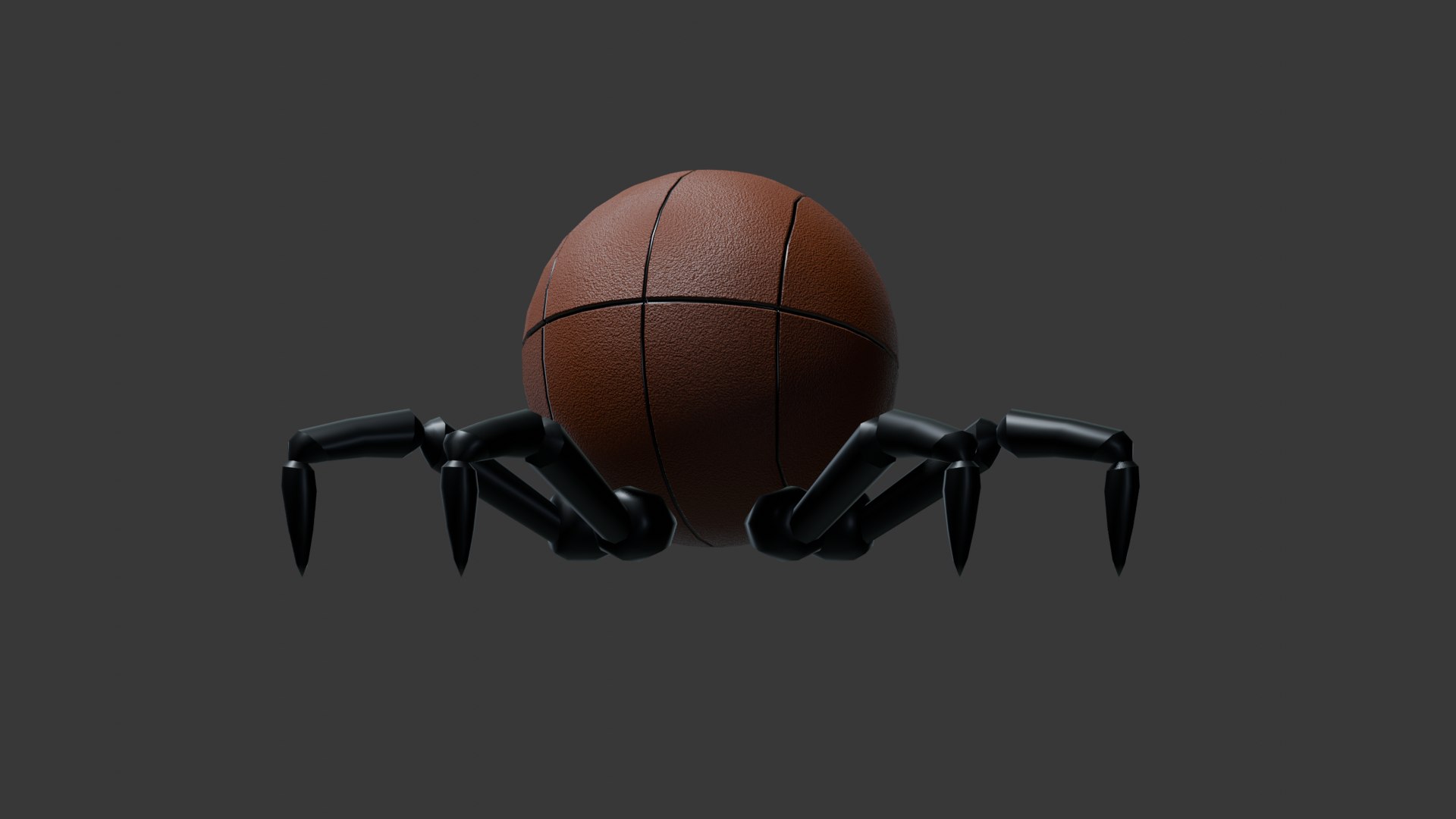3D Model Spider Basketball Game Ready - TurboSquid 2519460