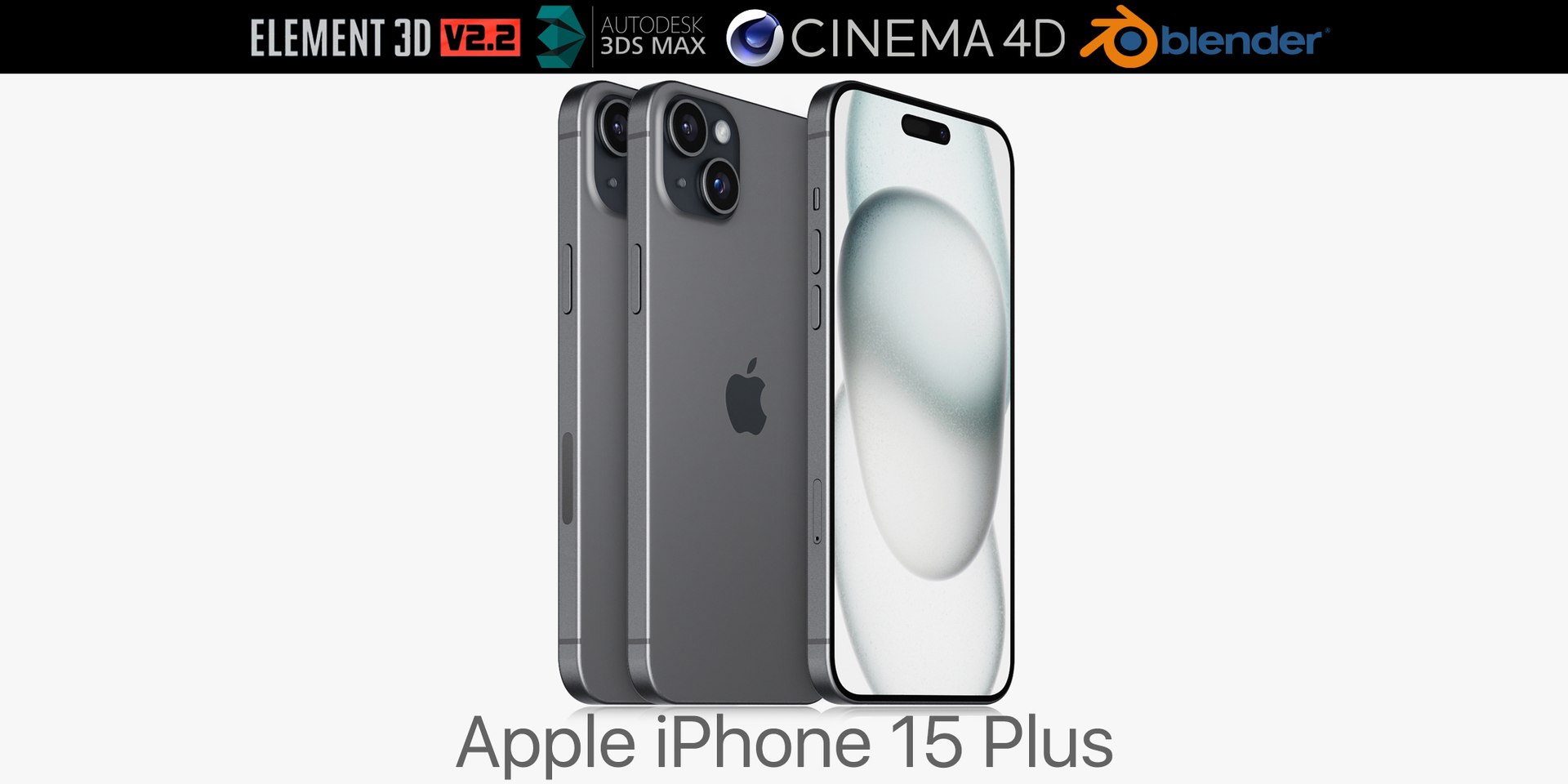 3D model Apple iPhone 15 plus - TurboSquid 2132075