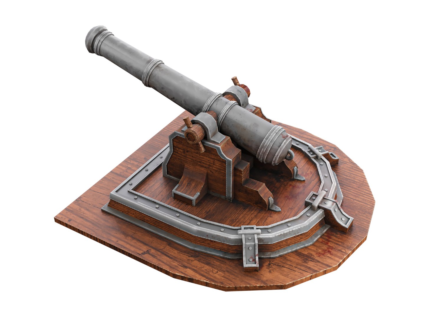 3D Model Cannon - TurboSquid 2453091