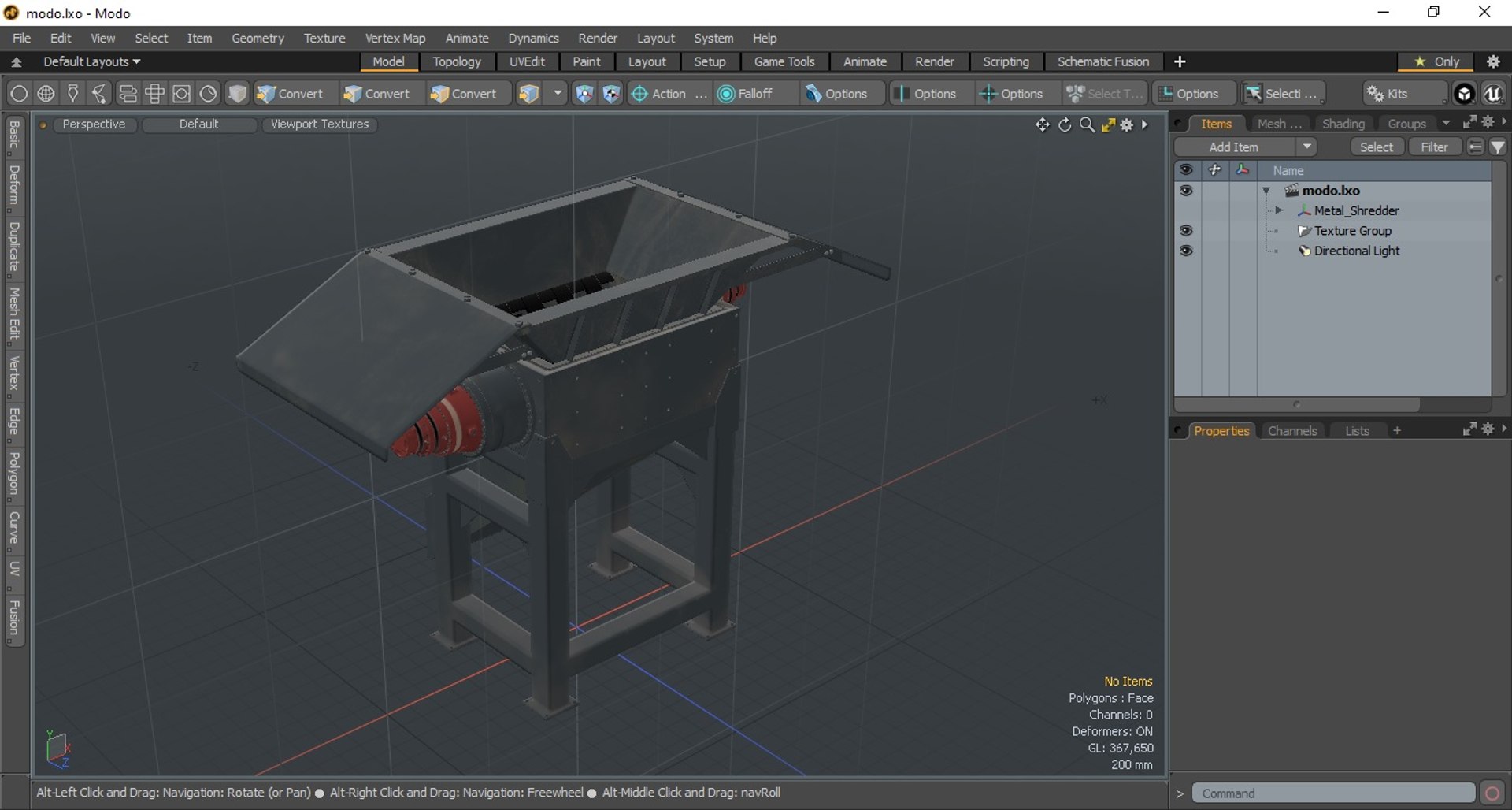 Metal Shredder 3D - TurboSquid 2268597