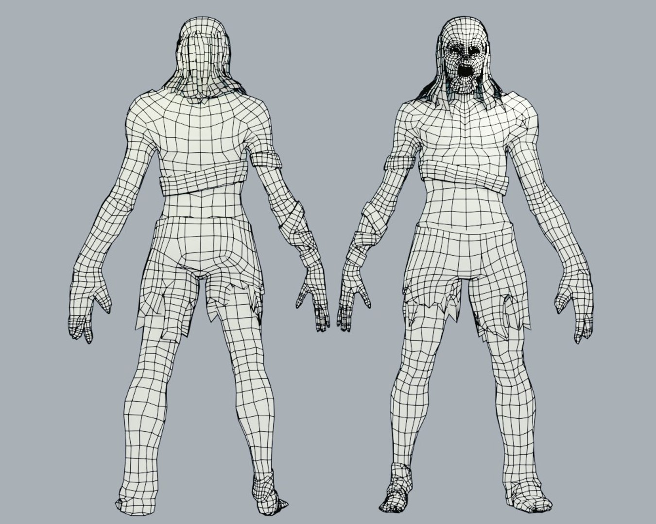 3D Zombie Abomination Model - TurboSquid 1272568