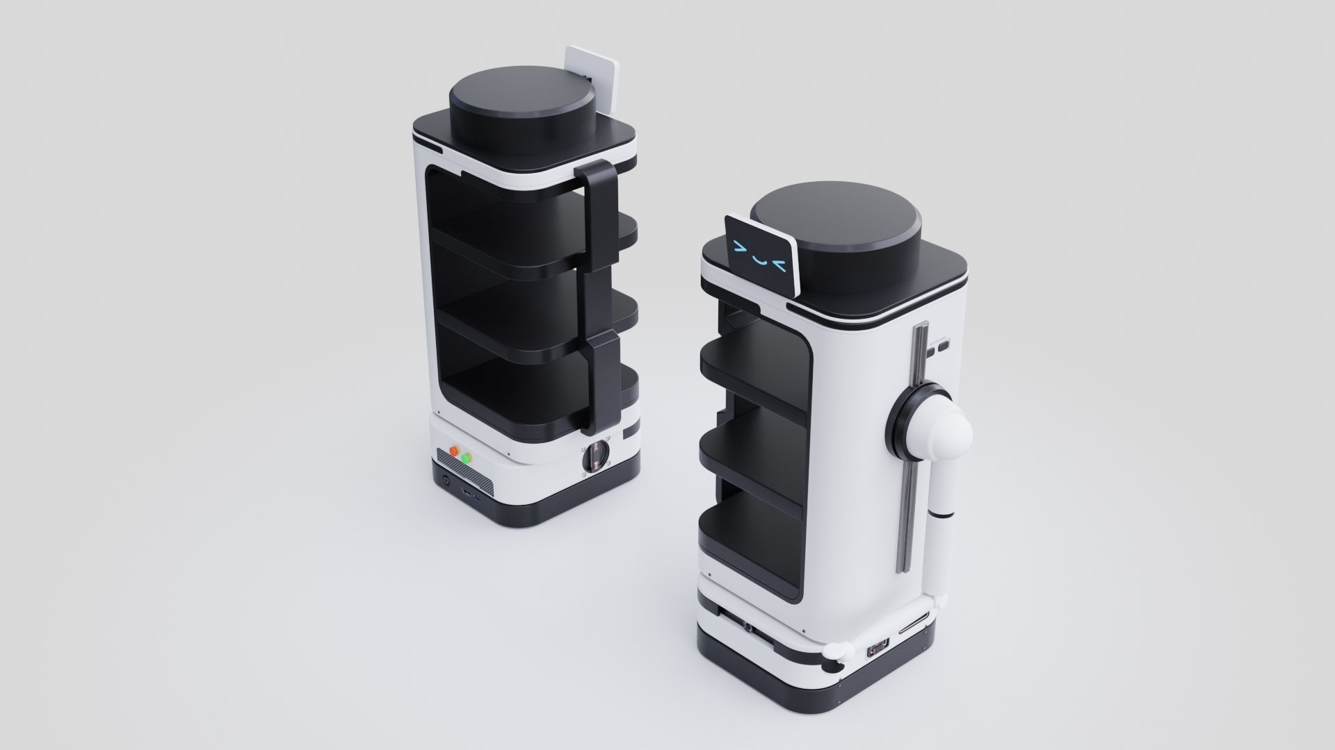 Food Serving Robot 3D Model - TurboSquid 2201155