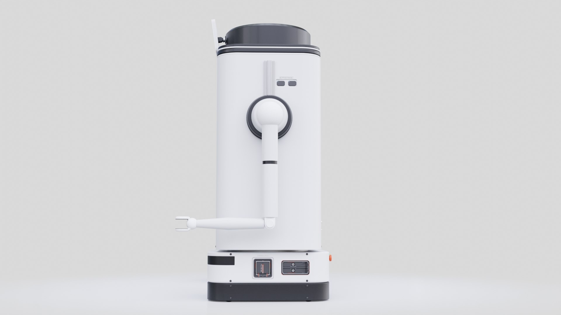 Food Serving Robot 3D Model - TurboSquid 2201155