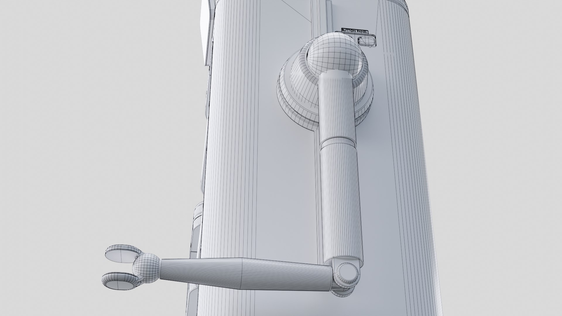 Food Serving Robot 3D Model - TurboSquid 2201155