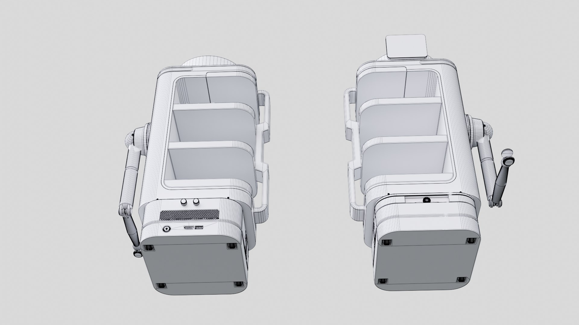 Food Serving Robot 3D Model - TurboSquid 2201155
