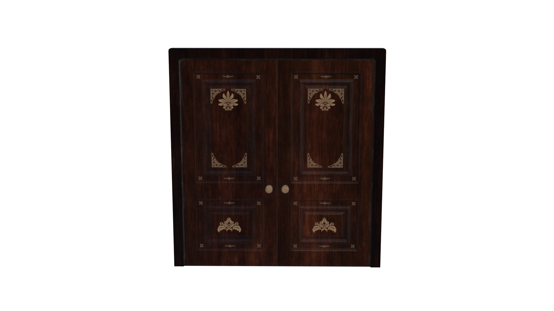 3D Model Low Poly Door 3D Model - TurboSquid 2297906