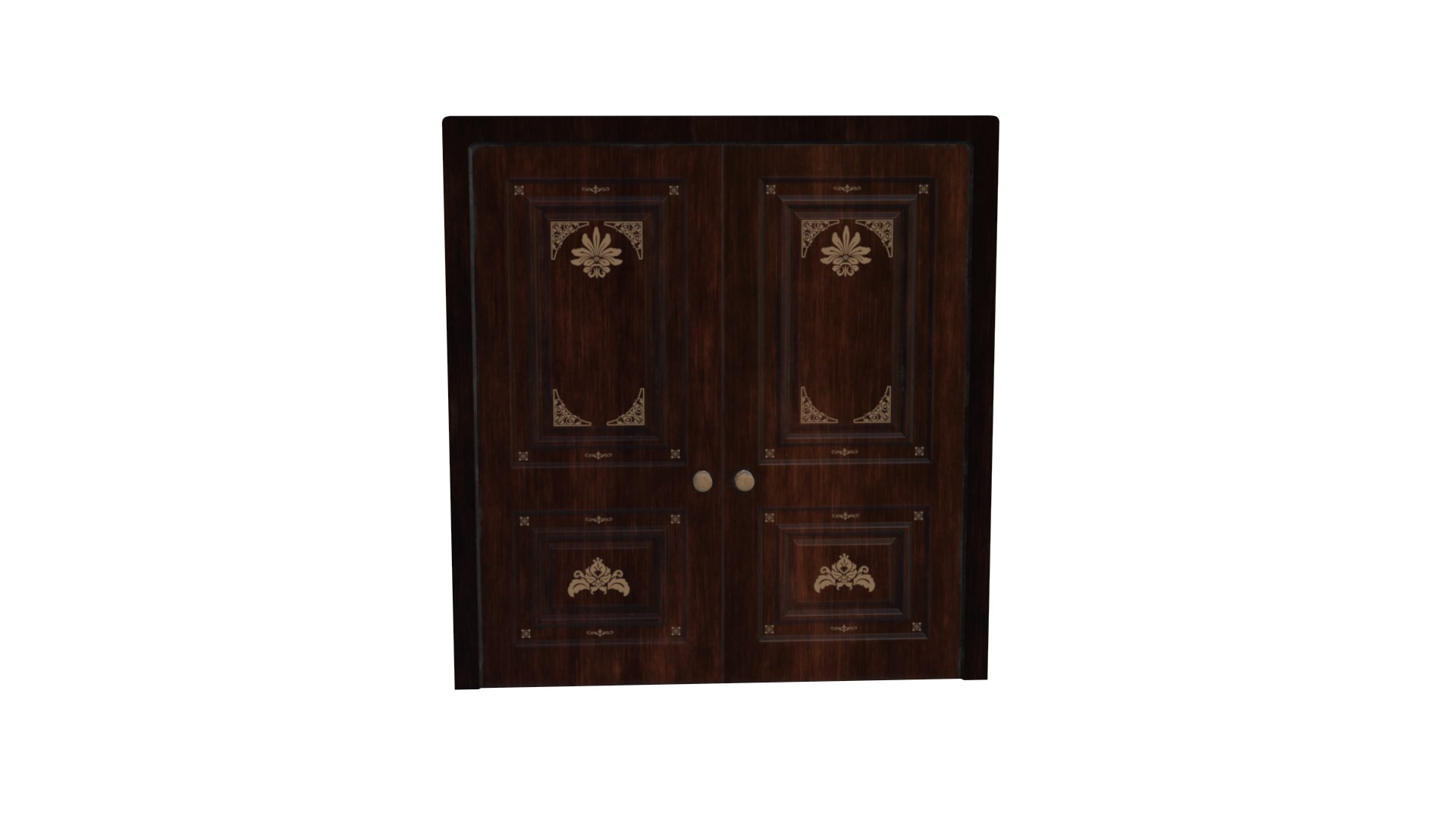 3D Model Low Poly Door 3D Model - TurboSquid 2297906