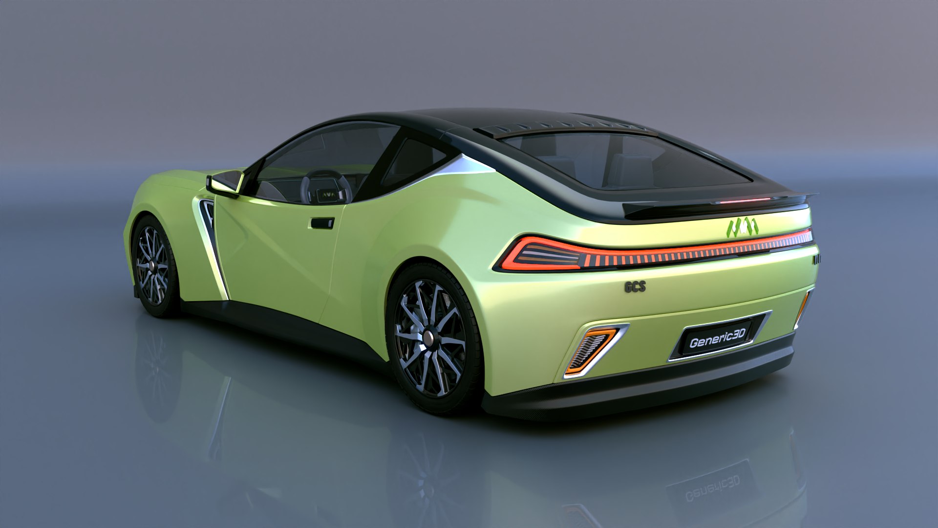 Generic Car Series - V1U1-G3D 3D model - TurboSquid 2179319