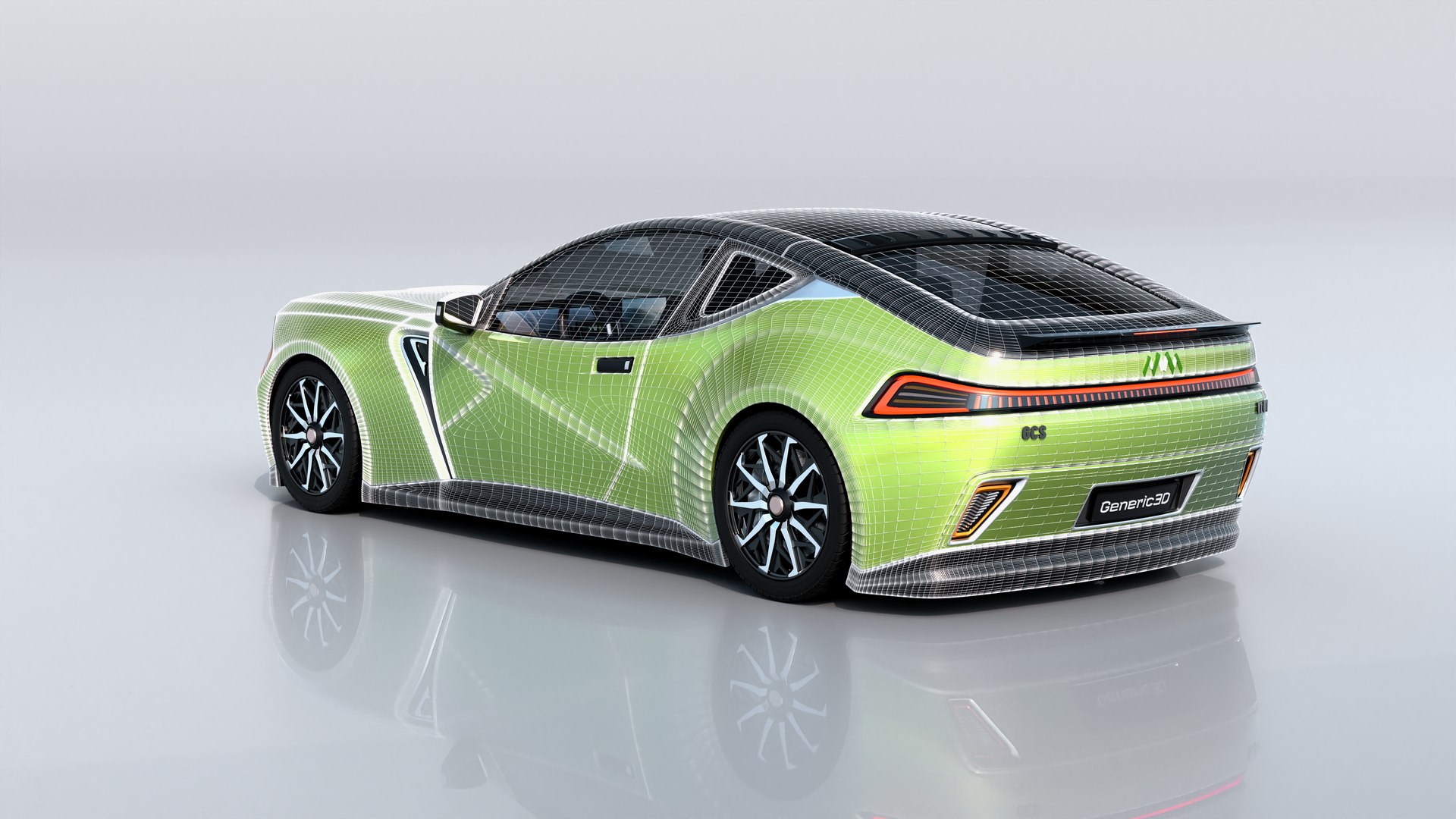 Generic Car Series - V1U1-G3D 3D Model - TurboSquid 2179319